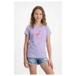 T-Shirt Icepeak "LEADVILLE JR", M&auml;dchen, Gr. 152, lila, Obermaterial: 100% Baumwolle, Shirts T-Shirt, f&uuml;r Kinder und Jugendliche, sportlicher Stil