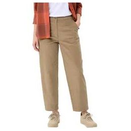 Cordhose Vaude "WOMEN'S NAJUN CORD PANTS", Damen, Gr. 34, N-Gr, beige (oat), Cord, Obermaterial: 99% Baumwolle, 1% Elasthan, Hosen Cordhose, Loose Fit, weit geschnittene Beine, sportlicher Stil
