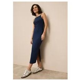 Sommerkleid AJC, Damen, Gr. 44, N-Gr, navy, Single Jersey, Obermaterial: 95% Baumwolle, 5% Elasthan, unifarben, Basic, sehr figurbetont kn&ouml;chellang, Kleider Sommerkleid, aus Single Jersey, mit verstellbaren Spaghettitr&auml;gern