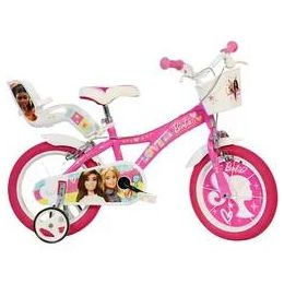 Kinderfahrrad DINO BIKES "Barbie 14" Kinderfahrrad 3-6 Jahre" Gr. 25, rosa, Fahrr&auml;der, Kinder, 14 Zoll (35,56cm) hinten: 14 Zoll (35,56cm)