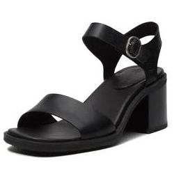 Sandale Timberland "BELLEVAUX BACKSTRAP SANDAL", Damen, Gr. 37,5, blk full grain, Leder, Schuhe Sandale, aus Timberland Premium Leder