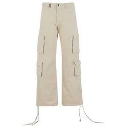 Cargohose 2Y STUDIOS "2Y Studios 2Y Wega 4 Pocket Cargo Pants", Damen, Gr. 27, Normalgr&ouml;&szlig;en, beige, 100% Baumwolle, unifarben, normal, Hosen Cargohose