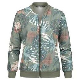 Allwetterjacke CLOUD 5IVE "CLOUD 5IVE", Damen, Gr. S, military gr&uuml;n, 95% Polyester, 5% Elasthan, normal, amerikanischer Ausschnitt, Jacken