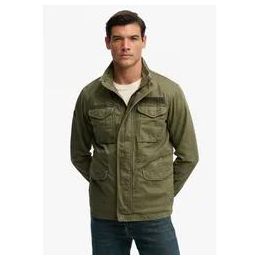 Parka Superdry "MILITARY M65 JKT", Herren, Gr. XL, dusty olive gr&uuml;n, Web, Obermaterial: 100% Baumwolle, unifarben, regular fit normal, Jacken Parka