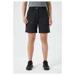 Shorts CMP, Damen, Gr. XS, N-Gr, nero, Obermaterial: 100% Polyester, Hosen Shorts, lockere Passform, sportlicher Stil, aus Dry Function-Material
