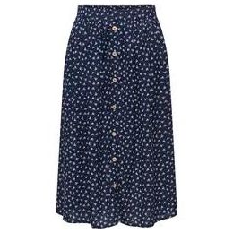 Sommerrock Only "ONLMILANO AOP LIFE LONG SKIRT WVN NOOS", Damen, Gr. XL, night sky aop:valentina print, Web, Obermaterial: 100% Viskose, bedruckt, lang, R&ouml;cke, Viskose