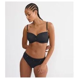 B&uuml;gel-Bikini-Top Triumph "Palina Love by the Sea WP", Damen, Gr. 42, Cup D, schwarz, Microfaser, Obermaterial: 77% Polyamid, 23% Elasthan, Bikini-Oberteile, Triumph x Palina Rojinski
