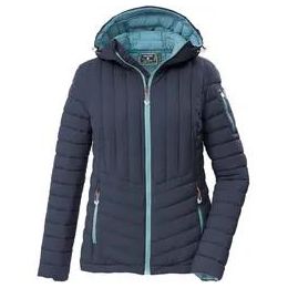 Steppjacke Killtec "KOS 75 WMN QLTD JCKT", Damen, Gr. 38, nachtblau, Obermaterial: 100% Polyamid;Futter: 100% Polyamid;F&uuml;llung: 100% Polyester, Jacken Steppjacke, Leicht, atmungsaktiv, winddicht, wasserabweisend, packbar