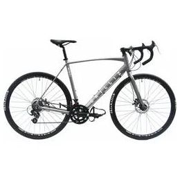Rennrad CHILLIZ "RDB2.1" Gr. 54, grau, grau, Fahrr&auml;der, 54cm, 28 Zoll (71,12cm) hinten: 28 Zoll (71,12cm)