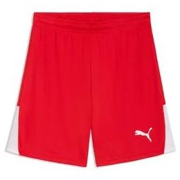 Trainingsshorts Puma "TEAMLIGA26 SHORTS", Herren, Gr. 3XL, N-Gr, Puma rot, Puma wei&szlig;, Puma wei&szlig;, Interlock, Obermaterial: 100% Polyester, unifarben, regular fit kniefrei, Hosen, mit DryCELL-Technologie, atmungsaktiv, Regular Fit
