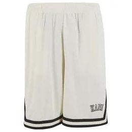 Shorts Karl Kani "Karl Kani College Basketball Short", Herren, Gr. L, US-Gr&ouml;&szlig;en, beige, 100% Polyester, loose fit, Hosen Shorts