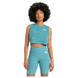 Bermudas Quiksilver "Tropic Day Cyclist", Damen, Gr. M, brittany blau, Obermaterial:[Hauptmaterial] 6% Elasthan, 36% Microfaser, 58% Microfaser;, Hosen Bermudas