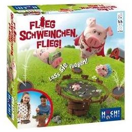 Huch & friends Spiel "&raquo;Flieg, Schweinchen, flieg&laquo;", bunt, HUTTER TRADE SELECTION, Spiele, Kinder