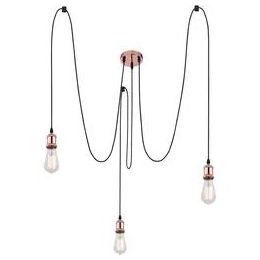 Globo LIGHTING H&auml;ngeleuchte "OLIVER", kupferfarben, &Oslash; 200cm, Leuchten, H&auml;ngelampe/Pendelleuchte/Esszimmer/Wohnzimmer/Esstisch, H&auml;ngeleuchte