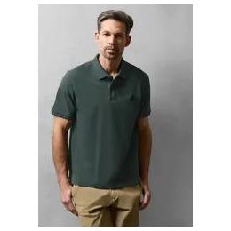 Poloshirt Street One MEN, Damen, Gr. XL (44), sea gr&uuml;n, Web, 95% Baumwolle, 5% Elasthan, unifarben, comfort fit normal, hoch geschlossener Ausschnitt, normaler Saum, Shirts, aus Baumwolle mit Stretchante