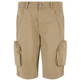 Cargoshorts Urban Classics "Urban Classics Herren Baggy Cargo Shorts", Herren, Gr. 28, Normalgr&ouml;&szlig;en, unionbeige, 100% Baumwolle, unifarben, normal, Hosen