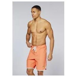 Badeshorts Chiemsee, Herren, Gr. XXL (60/62), melon, 100% Polyester, Badehosen Badeshorts