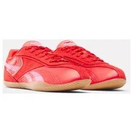 Trainingsschuh Reebok CLASSIC "ULTRA LO", Damen, Gr. 40,5, sportrot, playfulpink, gum, Leder, Textil, Schuhe