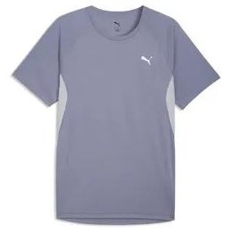 Trainingsshirt Puma "VELOCITY Lauf-T-Shirt Herren", Gr. M, gray sky, Obermaterial: 100% Polyester, clean, regular fit, Rundhals, Shirts