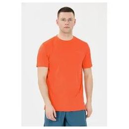 Funktionsshirt Endurance "Vernon", Herren, Gr. XL, orange, 100% Polyester, unifarben, normal, Rundhals, Shirts Funktionsshirt, im funktionalen Design mit Quick Dry-Funktion