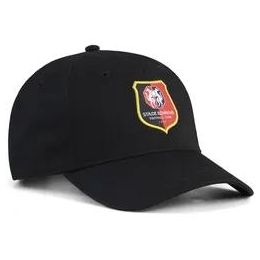 Flex Cap Puma "Stade Rennais FC Essentials Cap Erwachsene", Gr. onesize, wei&szlig; (schwarz, wei&szlig;), Obermaterial: 100% Baumwolle. Futter Vorderteil: 100% Baumwolle. Unter Schirm: 100% Baumwolle, unifarben, Caps