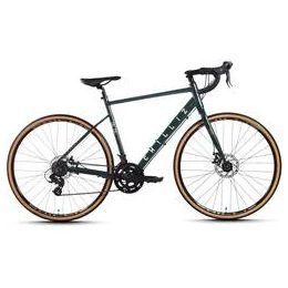 Gravelbike CHILLIZ "GL.01" Gr. 57, gr&uuml;n, gr&uuml;n, Fahrr&auml;der, 57cm, 28 Zoll (71,12cm) hinten: 28 Zoll (71,12cm)