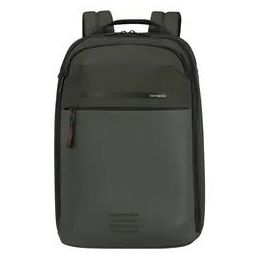 Laptoprucksack Samsonite "MODERNY 15,6 Zoll", Gr. B/H/T: 28cm x 44cm x 18cm, gr&uuml;n, Textil, Rucks&auml;cke Laptoprucksack, Gesch&auml;ftsrucksack, Freizeitrucksack mit vielen F&auml;chern