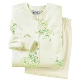 Schlafanzug Ringella, Damen, Gr. 52/54, gr&uuml;n (lindgr&uuml;n), 100% Baumwolle, Homewear-Sets Schlafanzug