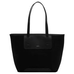 Emily & Noah Shopper EMILY & NOAH "Shopper E&N Colmar RUE 09", Damen, Gr. B/H/T: 44cm x 30cm x 15,5cm 0, schwarz (schwarz 100), Polyester, Taschen Shopper