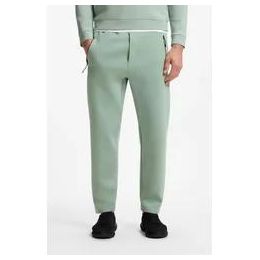 Jogginghose BOSS Green "Porsche Spirit 70 Capsule Collection", Herren, Gr. M, N-Gr, open gr&uuml;n357, Web, Obermaterial: 39% Baumwolle, 36% Modal, 17% Polyester, 8% Elasthan, unifarben, regular fit lang, Hosen Jogginghose, Premium Herrenmode Innovative Geruchskontroll-Technologie HEIQ MINT