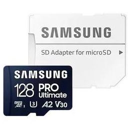 Samsung Speicherkarte "Pro Ultimate", blau, 128 GB, Speicherkarten