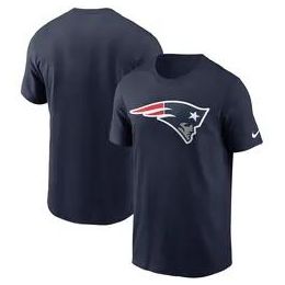 T-Shirt Nike "Nike T-Shirt New England Patriots Nike Logo Essential", Damen, Gr. XL, blau, 100% Baumwolle, Shirts T-Shirt