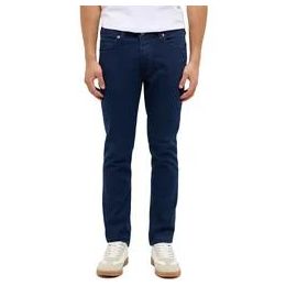 Slim-fit-Jeans Mustang "Herren Style Boston K", Herren, Gr. 32, L&auml;nge 30, blau (980 dunkelblau), Denim/Jeans, 87% Baumwolle, 12% Polyester, 1% Elasthan, unifarben, slim fit, Jeans Slim-fit-Jeans