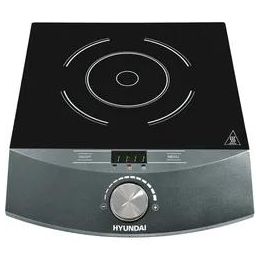 Hyundai Einzel-Induktionskochplatte "IND133", schwarz, B:6,5cm H:29,5cm T:36cm, Kochplatten, 1800W, LED-Display, &Oslash; 24cm, Thermostat, Temperatureinstellung