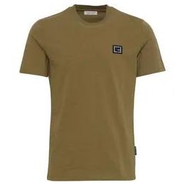 T-Shirt Casual Friday "T-Shirt CFTHOR tee with logo badge", Herren, Gr. XXL, gr&uuml;n (gothic olive), Obermaterial: 100% Baumwolle CO., Shirts T-Shirt