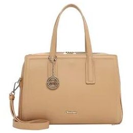 Shopper Tamaris "Shopper TAS Kim", Damen, Gr. B/H/T: 29cm x 21cm x 10cm 0, beige (sand 420), Polyurethan, Taschen Shopper