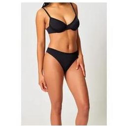 String Skiny "Elementalace", Damen, Gr. 40, schwarz, Microfaser, Obermaterial: 85% Polyamid, 15% Elasthan, k&ouml;rpernah, Unterhosen String, feminine Spitze am Bund, Mikrofaser, elastisch