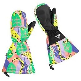 F&auml;ustlinge WeeDo "COSMO CANDY JUNGLE", M&auml;dchen, Gr. 92/104, candy jungle print, Obermaterial: 100% Polyester. Obermaterial 2: 100% Polyurethan. Futter: 100% Polyester. F&uuml;llung: 100% Polyester, Handschuhe F&auml;ustlinge, Robuste F&auml;ustlinge mit extra langen Manschetten