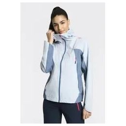 Regenjacke CMP, Damen, Gr. 40, sky blau, Obermaterial: 100% Polyester, Jacken Regenjacke, mit regulierbarer Kapuze, Zwei-Lagen-Konstruktion, &Uuml;bergangsjacke