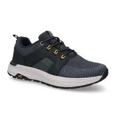 Sneaker Camel Active, Herren, Gr. 40, navy, Leder, Textil, Schuhe Sneaker, Freizeitschuh, Halbschuh, Schn&uuml;rschuh mit Logoverzierung