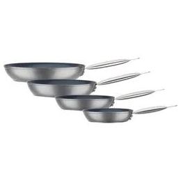 Pfannen-Set GSW "Gastro Quick", grau, Pfannen, Gastro Pfannen-Set aus Aluminium mit Antihaft-Versiegelung