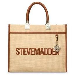 Henkeltasche Steve Madden "Steve Madden Taschen Lederimitat", Damen, Gr. onesize, natur, Lederimitat, Taschen