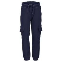 Sweathose Blue Seven "Blue Seven Jogginghose", Jungen, Gr. 110, 5640, ultramarin, 100% Baumwolle, regular fit, Hosen Sweathose