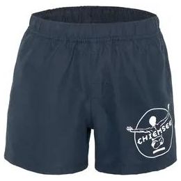 Badeshorts Chiemsee, Jungen, Gr. 158/164, total eclipse, 100% Polyester, Badehosen Badeshorts