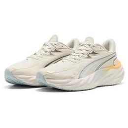 Laufschuh Puma "VELOCITY NITRO 4 RC WNS", Damen, Gr. 38,5, warm wei&szlig;, lucite, Textil, Schuhe Laufschuh, f&uuml;r sportliche Aktivit&auml;ten, mit abriebfester Gummilaufsohle