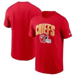 T-Shirt Nike "Nike T-Shirt Kansas City Chiefs Nike Essential Team", Damen, Gr. L, rot, 100% Baumwolle, Shirts T-Shirt