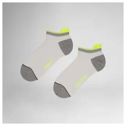 Sneakersocken Hudson "Sneaker Sporty Lip", Herren, Gr. 39-42, wei&szlig; (wei&szlig; 0008), Obermaterial: 76% Baumwolle CO. 22% Polyamid PA. 2% Elasthan EL., Socken Sneakersocken
