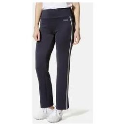 Jazzpants STOOKER WOMEN "GALON Stretch Jazzpants", Damen, Gr. 48/50, blau (navy), Sweatware, 95% Polyester, 5% Elasthan, gerade lang, Hosen, Jazzpants Regular Fit Sport Funktionsmaterial f&uuml;r Damen
