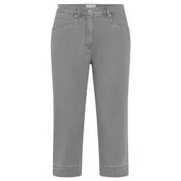 5-Pocket-Jeans RAPHAELA BY Brax "Style CAREN CAPRI", Herren, Gr. 48, Normalgr&ouml;&szlig;en, dunkelgrau, Denim/Jeans, 88% Baumwolle, 9% Elastomultiester, 3% Elasthan, Jeans 5-Pocket-Jeans
