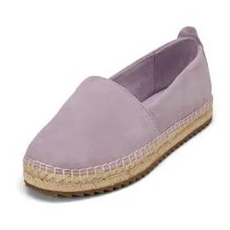 Marc O'Polo Espadrille MARC O'POLO "aus edlem Velours-Ziegenleder", Damen, Gr. 38, dusty lavender, Obermaterial: 100% Leder (Ziege), unifarben, Schuhe Espadrille
